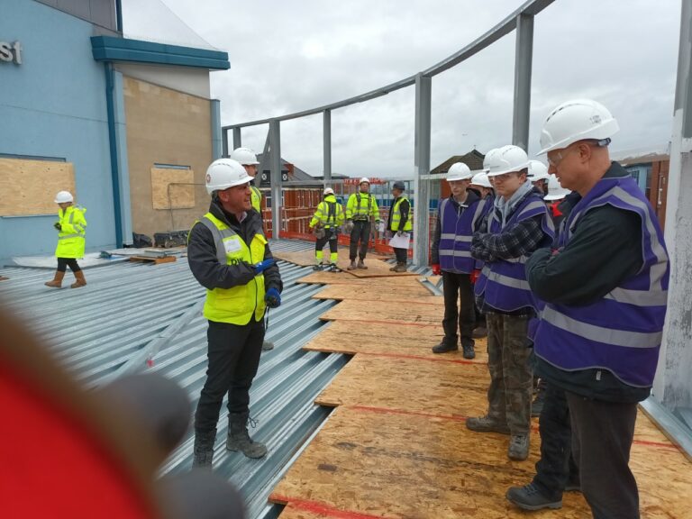 Construction students visit £23m Stepping Hill Hospital project for ...